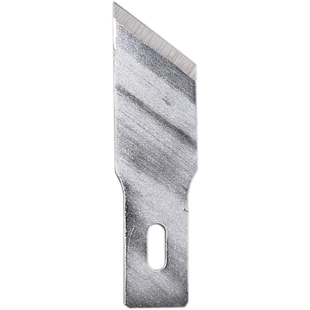 Excel Blades #19 Angled Wood Chisel Blade, 1 Inch, American Made Replacement Hobby Blades, 5 Pack