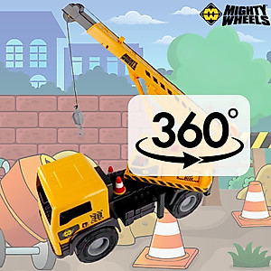 Mighty Wheels 16" Mobile Crane with Sound