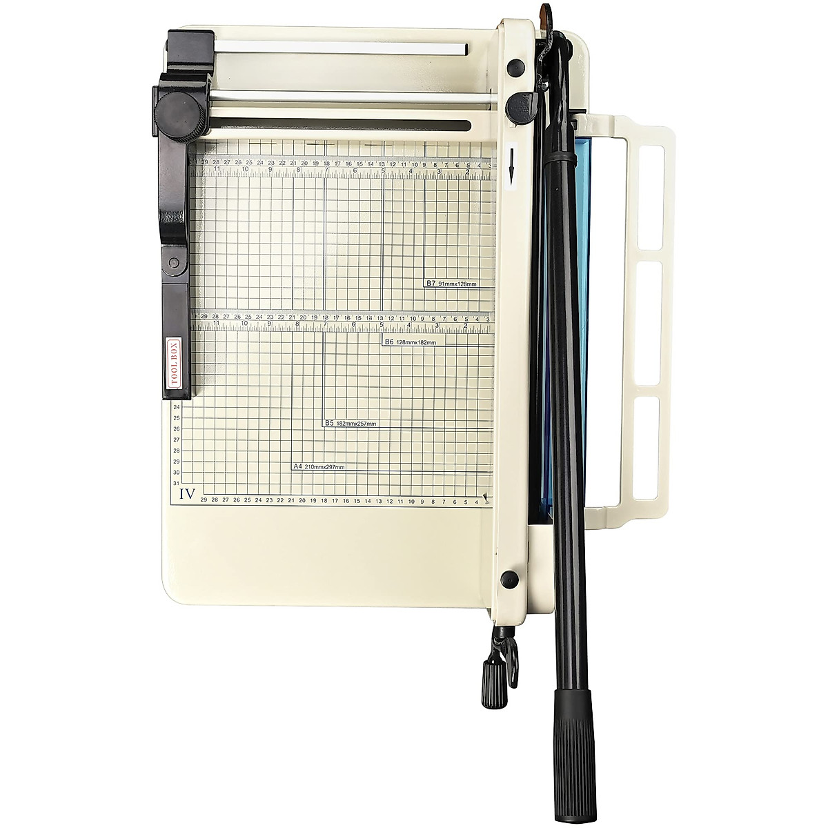 Yescom Paper Cutter Heavy Duty Trimmer Industrial Guillotine Stack Slicer 12" Cut Length 400 Sheet