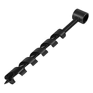 Yoursme 1” x 12” Scotch Eye Wood Auger Drill Bit - Hand Auger for Bushcraft Backpack and Camping - Addition Tool to Survival and Camping Gear Packs