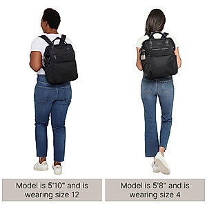 Baggallini womens Soho Backpack, Black, One Size US