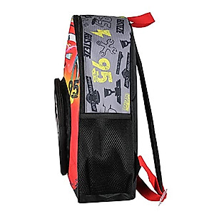 Disney Cars Lightning McQueen Backpack 3D Tire Pocket Travel School Backpack