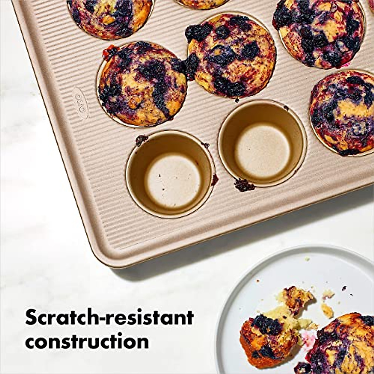 OXO Good Grips Non-Stick Pro 12 Cup Muffin Pan