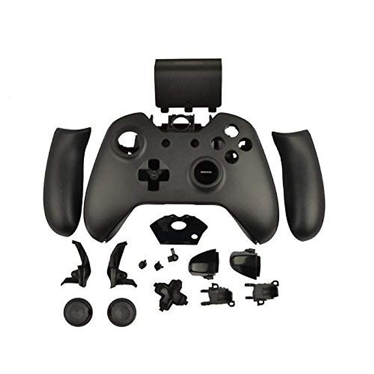 OSTENT Replacement Case Shell & Buttons Kit for Microsoft Xbox One Wireless Controller - Color Black