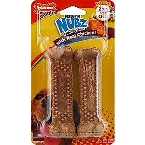 Nylabone 491556 Nubz Chicken Flavor, Small/4 Ct, 1Piece