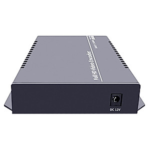 iseevy HD 1080P HDMI Video Encoder H.264 IPTV Encoder with Loopout for IPTV Live Stream Broadcast Support SRT RTMP RTMPS RTSP UDP RTP HTTP FLV HLS TS Protocols and YouTube Facebook Live Platforms