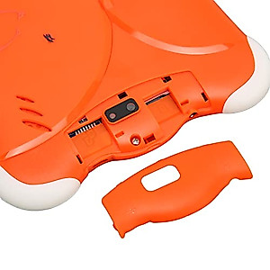 WiFi Kids Tablet, Orange 7 Inch 1280x800 RAM 3GB ROM 32GB Dual SIM Dual Standby Kids Tablet (US Plug)