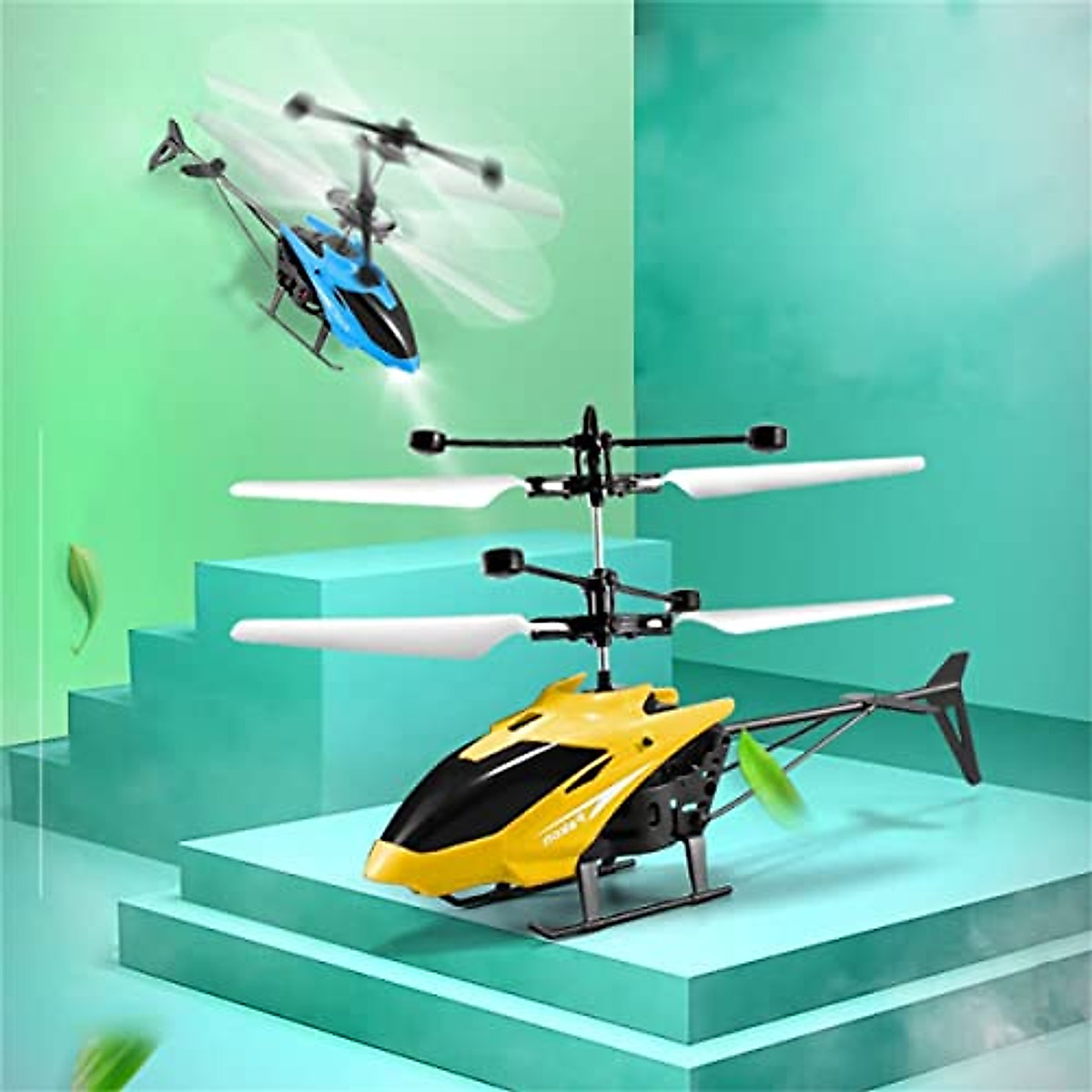 Muised Helicopter Drones for Adults Helicopter Induction Flying Toy Mini Drones Plane Hand Adult Gift USB Sensor LED Toys Helicopter Drones for 8-12 Valentine's Day Gifts for