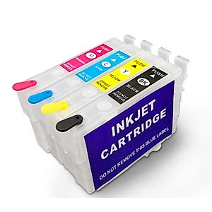 Bangin' Meats 212XL No Chip Refillable Ink Cartridges for WF-2850 XP-4100 Printer
