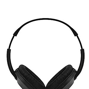 Koss KPH7 Wireless Bluetooth On-Ear Headphones, On-Board Controls with Microphone, Lightweight Portable Fold Flat Design for Compact Storage, Black