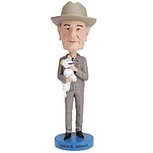 Royal Bobbles Lyndon B. Johnson 36th President of The United States Collectible Bobblehead Statue