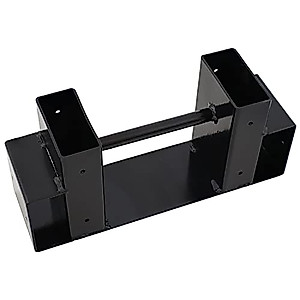 Sunnydaze Firewood Log Rack Bracket Kit - Adjustable to Any Length - Open-End Design - 1 Pair of Brackets