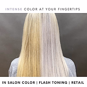 Watercolors Intense Metallic Color Depositing Sulfate & Paraben Free Shampoo, Maintains & Enhances Haircolor - Silver 33.8 oz