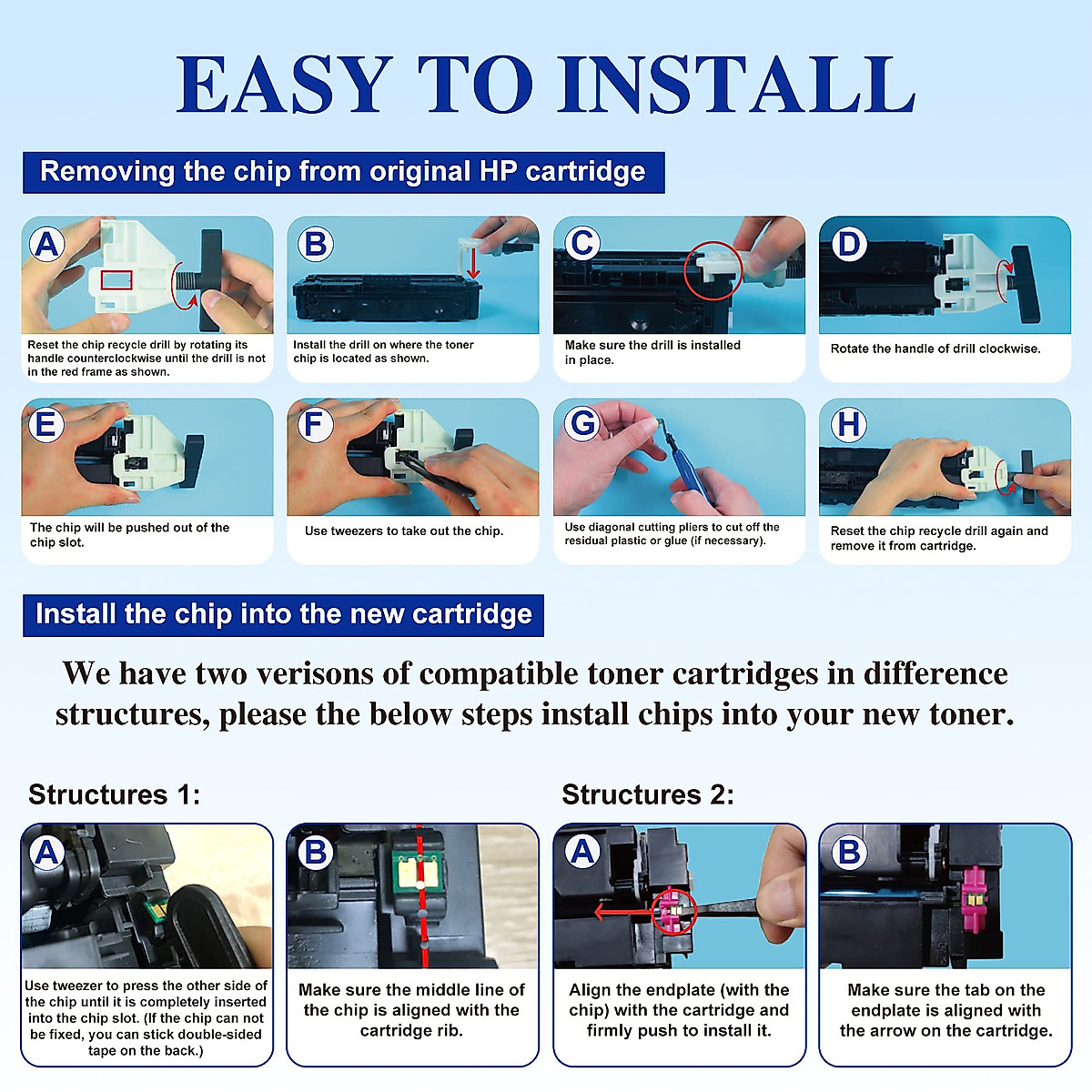 HaloFox Compatible 414A Toner Cartridge 4 Pack Replacement for HP 414A W2020A 414X W2020X W2021A W2022A W2023A for Color Laserjet MFP M454dw M454dn M479fdw M479fdn Printer (Black Cyan Yellow Magenta)