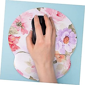 MAGICLULU Mouse Pad Memory Wrist Pad for Laptop Computer Pad Gel Wrist Rest Gel Mouse Pad Wrist Rest for Keyboard Mouse Pad with Wrist Rest Non-Skid Mouse Mat Ergonomic Mouse Pad Personality