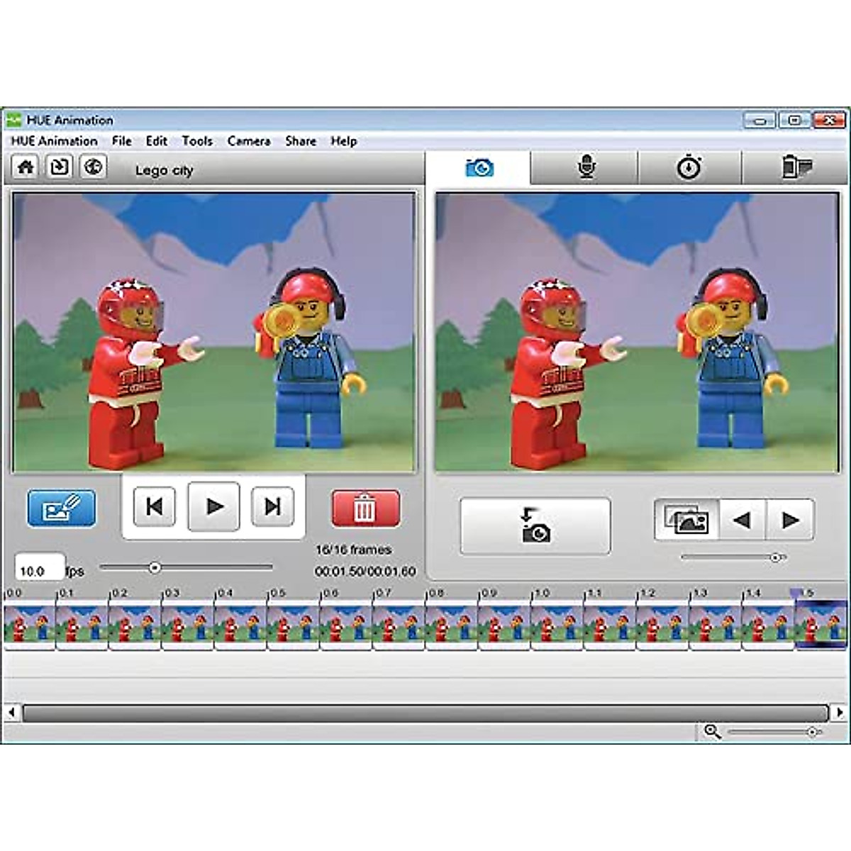 HUE Animation Studio: Complete Stop Motion Animation Kit (Camera, Software, Book) for Windows/macOS (Green)