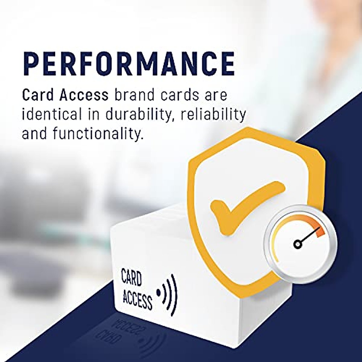 Custom Prox cards (200 Pak) for HID Access Control Standard 37 bit H10304 format. Replaces HID 1386 ISOProx II. Choose your facility code & range (200)