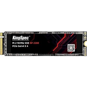 KingSpec 1TB PCIe4.0 NVMe SSD, M.2 2280 SSD 3D NAND Flash- Read Speed up to 4800MB/s, Compatible with PS5 / Desktop/Laptop