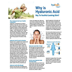 Hyalogic Episilk Pure HA Facial Serum - Face Serum with Hydrating Hyaluronic Acid - Moisturizing Skin Care to Soften & Hydrate the Skin - Non Greasy, Fragrance & Dye Free - 1oz