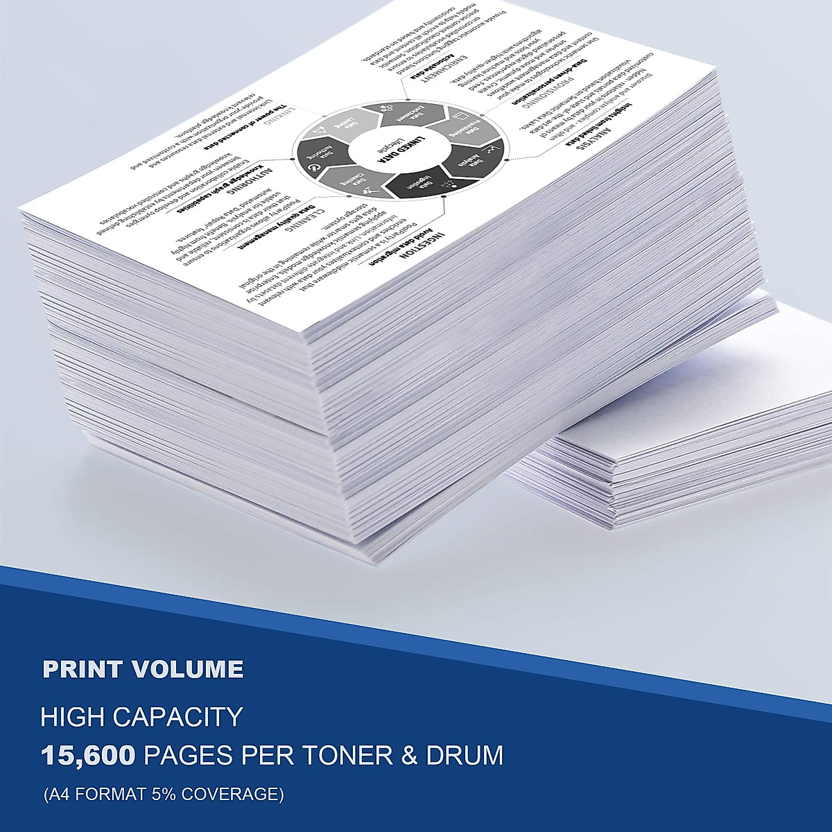 17A CF217A Black Toner & 19A CF219A Black Drum (2-Pack) Replacement for HP 17A CF217A Toner & Imaging Drum 19A CF219A Compatible with Laser Pro MFP M130a, M130nw, M130fn, M130fw, M102a, M102w Printer