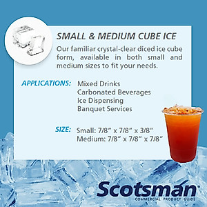Scotsman MC0530SA-32 Prodigy Elite 30" Width, Air Cooled, Small Cube Ice Machine - Up to 525 lb.