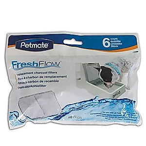 Petmate 6 Count Fresh Flow Replacement Filter