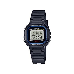 Casio Women's LA-20WH-1CCF Classic Digital Display Quartz Black Watch