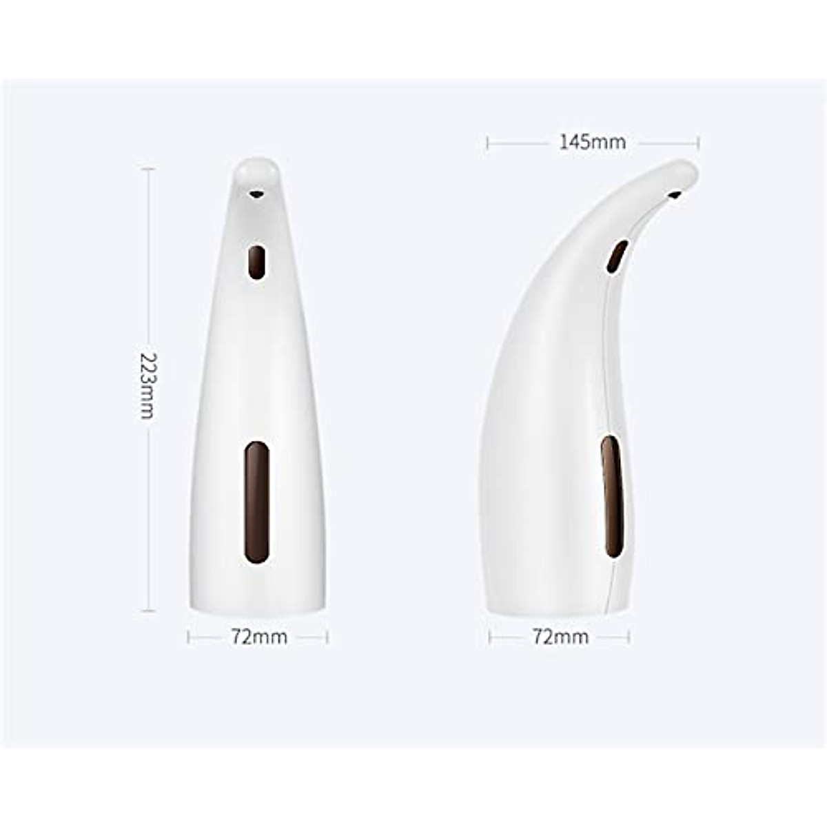 Soap Pump Dispenser Bathroom 300ML Soap Dispenser Automatic Liquid Soap Dispenser Infrared Smart Sensor Kitchen Touchless Foam Shampoo Dispensers Bottles Dispenser (Color : E)