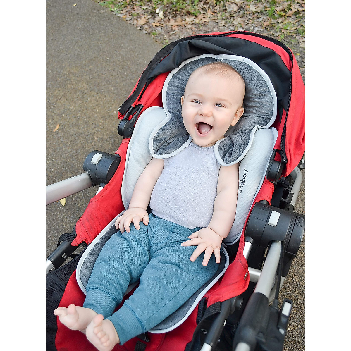 Lulyboo Infant to Toddler Head and Body Support, Extra Support and Cushion for Car Seat or Stroller