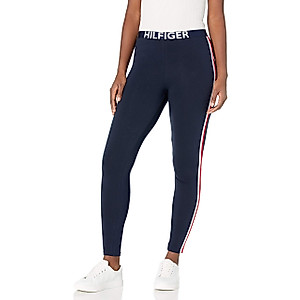 Tommy Hilfiger Women's Leggings Retro Style Loungewear Pants for Women