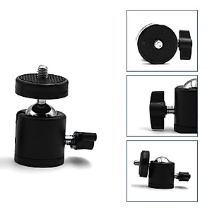 Stand Projector Mount Adapter Flexible Projector Stand Angle Adjustable Projectors Stand Multiple Adjustment Hold up to 2.2 Lbs for Projectors