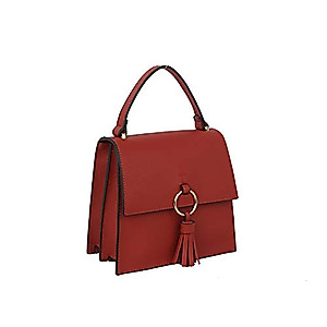 Crossbody Bags for Women Sling Bag Shoulder Bag Travel Satchel by metro muse-Brick