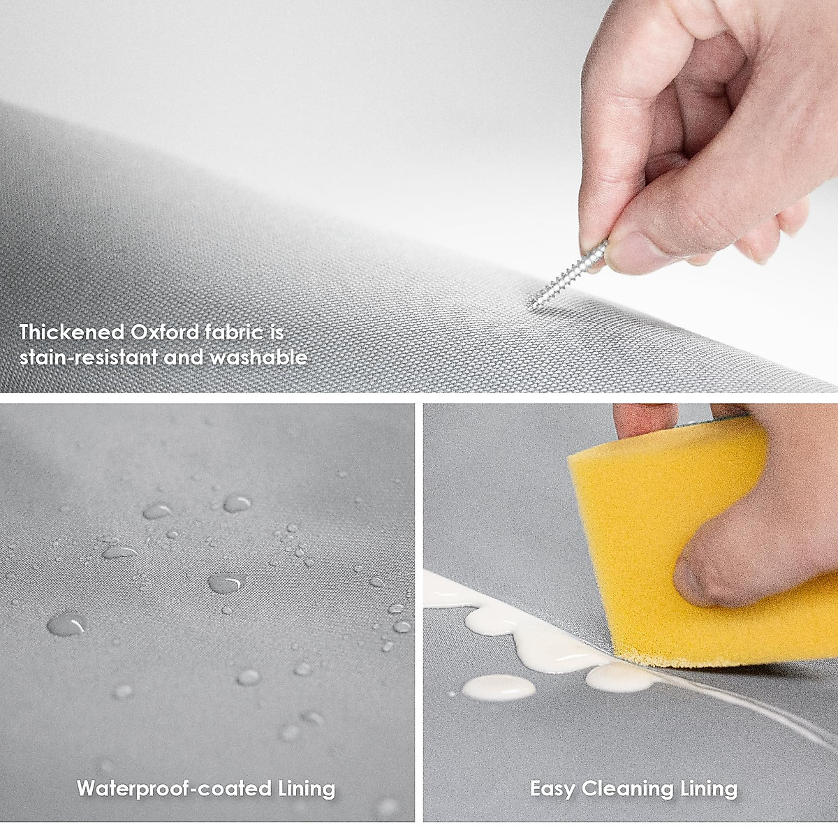 ROMOON 4 Bag Laundry Sorter Cart, Laundry Hamper Sorter with Heavy Duty Rolling Wheels for Clothes Storage, Grey