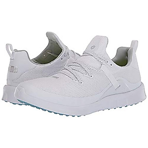 Puma Golf Women's Laguna Fusion Sport Golf Shoe, Puma White-Puma White, 10 M US