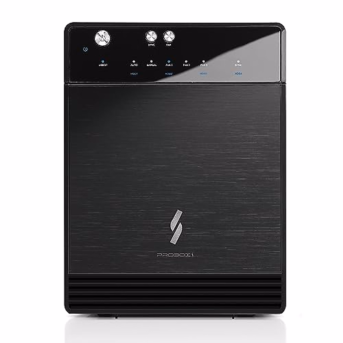 Mediasonic USB 3.2 4 Bay 3.5” SATA Hard Drive Enclosure DAS – USB 3.2 Gen 2 10Gbps Type C | USB-C (HF7-SU31C) Support 24TB HDD