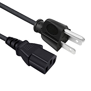 AC Cable 8ft 3 Prong C13 Power Cord for Electric Pressure Cooker Instant Pot,Power Quick Pot,Slow Cooker,Cuisinart CPC-PC600,Rice Cooker Soy Milk Maker Microwaves Power Cord Cable
