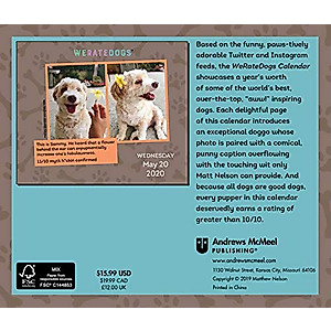 WeRateDogs 2020 Day-to-Day Calendar