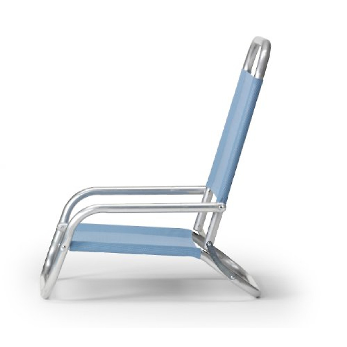 Telescope Casual Sun and Sand Folding Beach Chair, Blue/White Stripe (73313601)