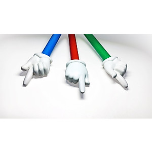 Sciencent Hand Pointers (Set Of 3) Teacher Supplies, Assorted Colorful Classroom Finger Pointers for Teachers.