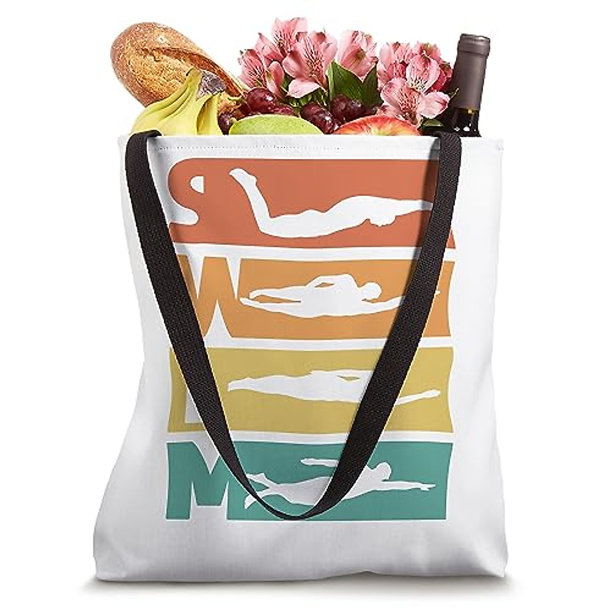 SWIM Swim Team Swim Coach & Swimming Lover Tote Bag