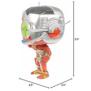 POP Iron [Maiden] Eddie - Somewhere in Time Funko Vinyl Figure (Bundled with Compatible Box Protector Case), Multicolored, 3.75 inches
