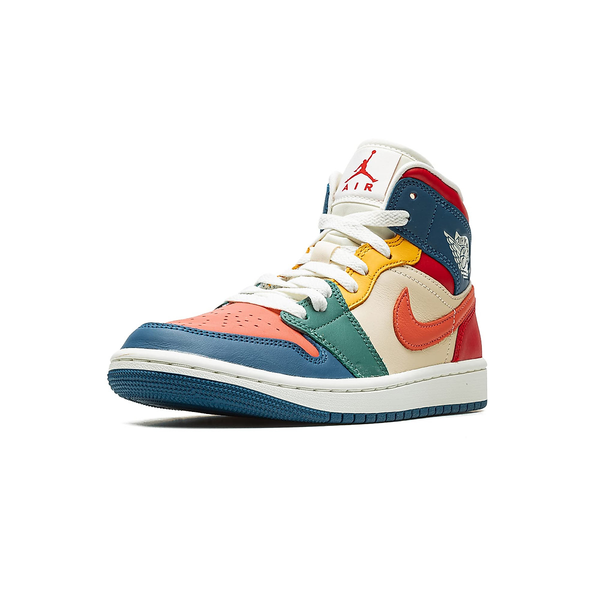 Jordan Womens WMNS Air 1 Mid SE DN3738 400 Multi-Color - Size 11W