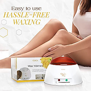 GiGi Multi-Purpose Hair Removal Wax Warmer, Multi-Formula Warmer with Adjustable Temperature Control, 14 oz.