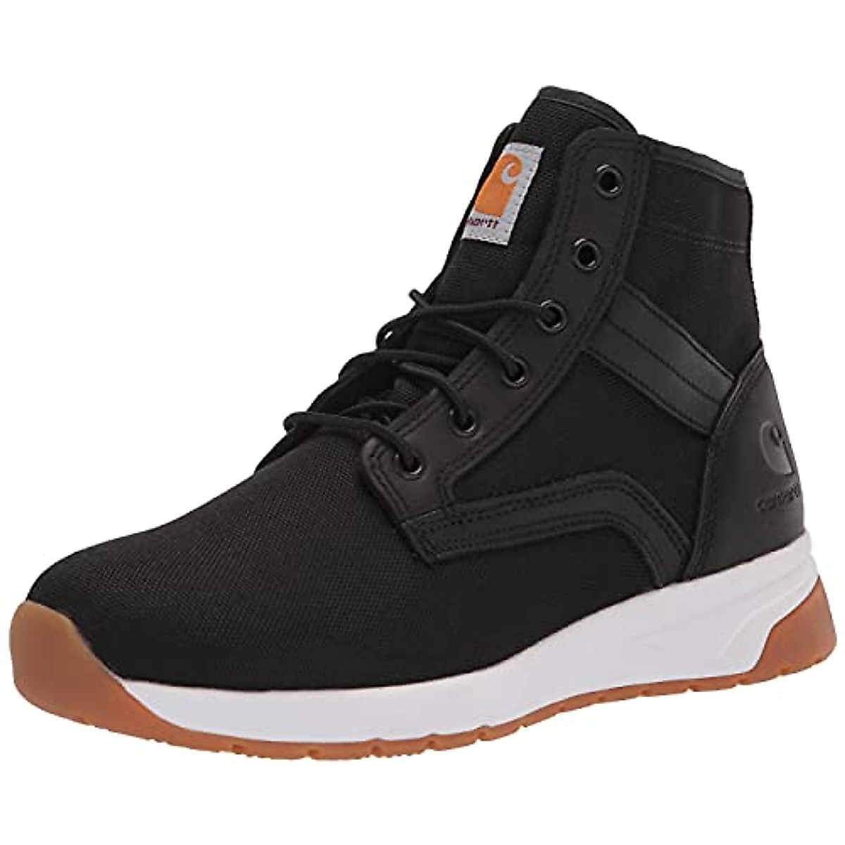 Carhartt mens Force 5" Lightweight Sneaker Nano Comp Toe Ankle Boot, Black Textile, 13 US