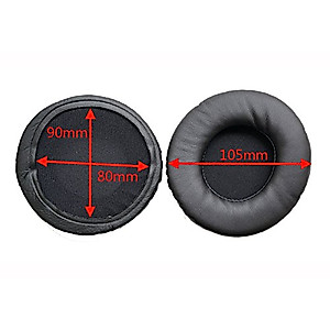 V-MOTA Earpads Compatible with Audio-Technica ATH-A500X ATH-A700X ATH-A900X ATH-A1000X ATH-A2000X ATH-AG1 ATH-A950LP Headset (Earmuffs 1 Pair)