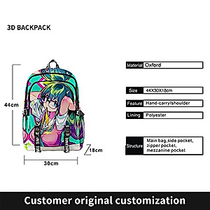Dohna Dohna Let's Do Bad Things Together Men Bag Cool High Capacity DaypacksPolyester Travel Laptop Bag (HJ06417)