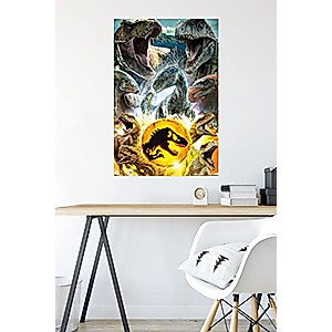 Trends International Jurassic World: Dominion - Group Wall Poster, 22.375" x 34", Unframed Version
