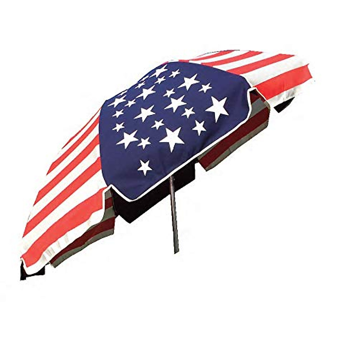 MOSKILA 6.5 feet Outdoor Patio Beach Umbrella with Tilt Air Vent Matching Carry Bag 100 UV Factor