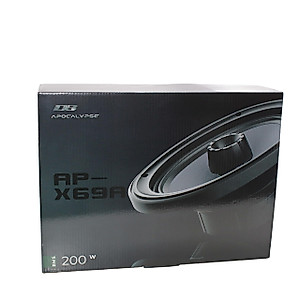 Deaf Bonce Apocalypse 6X9 Coaxial 200W RMS 4-Ohm SVC SPKRS W/Grills/AP-X69A