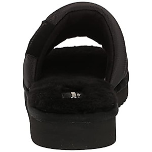 Koolaburra by UGG Men's Rommie Nylon Slipper, Black, 9